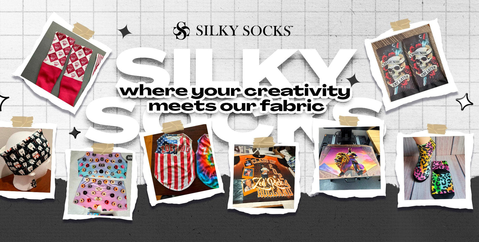 Silky Socks - Custom Socks, Blanks, and Apparel!